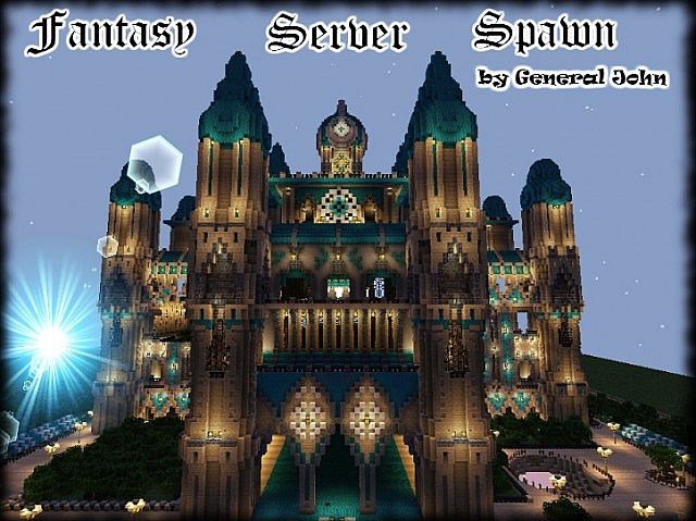 Fantasy Server Spawn [Download Now Available] Minecraft Map