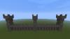 Castle Wall w/ Towers and Battlements Minecraft Map