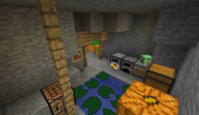 Creeper cave Minecraft Map