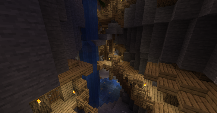 Ravine Town Minecraft Map
