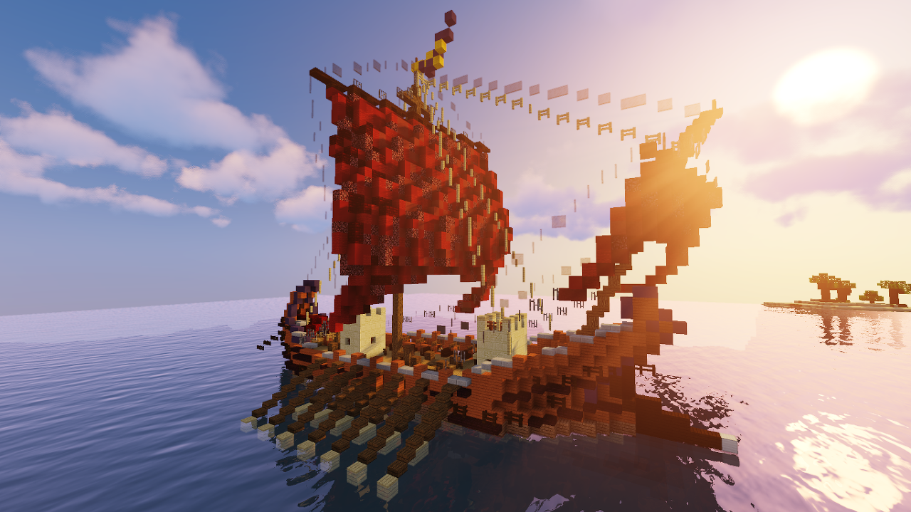 Minecraft War Galley