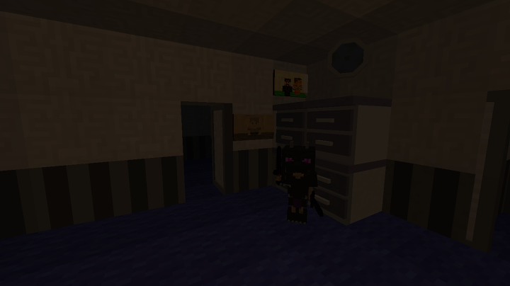 FNAF 4 HOUSE 1.12.2 Modded Minecraft Map