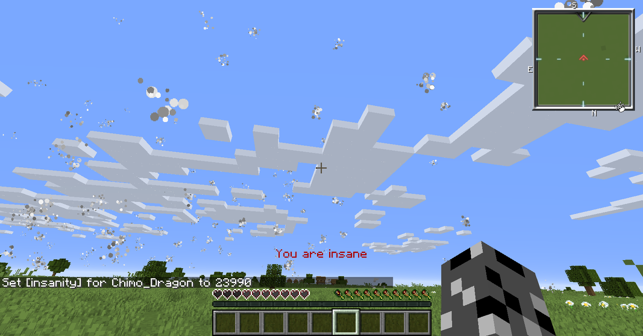 Insanity bar datapack 1.14 Minecraft Data Pack