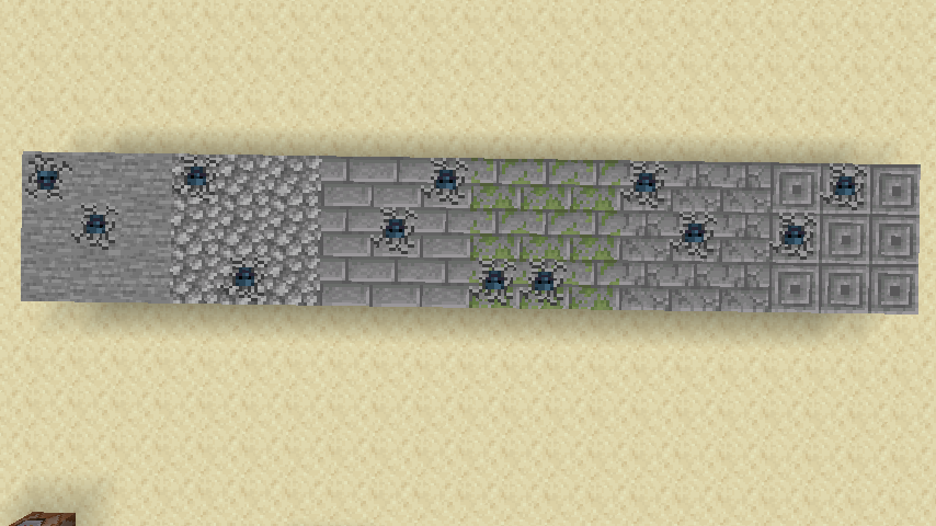 Infested Stone & Deepslate Minecraft Texture Pack