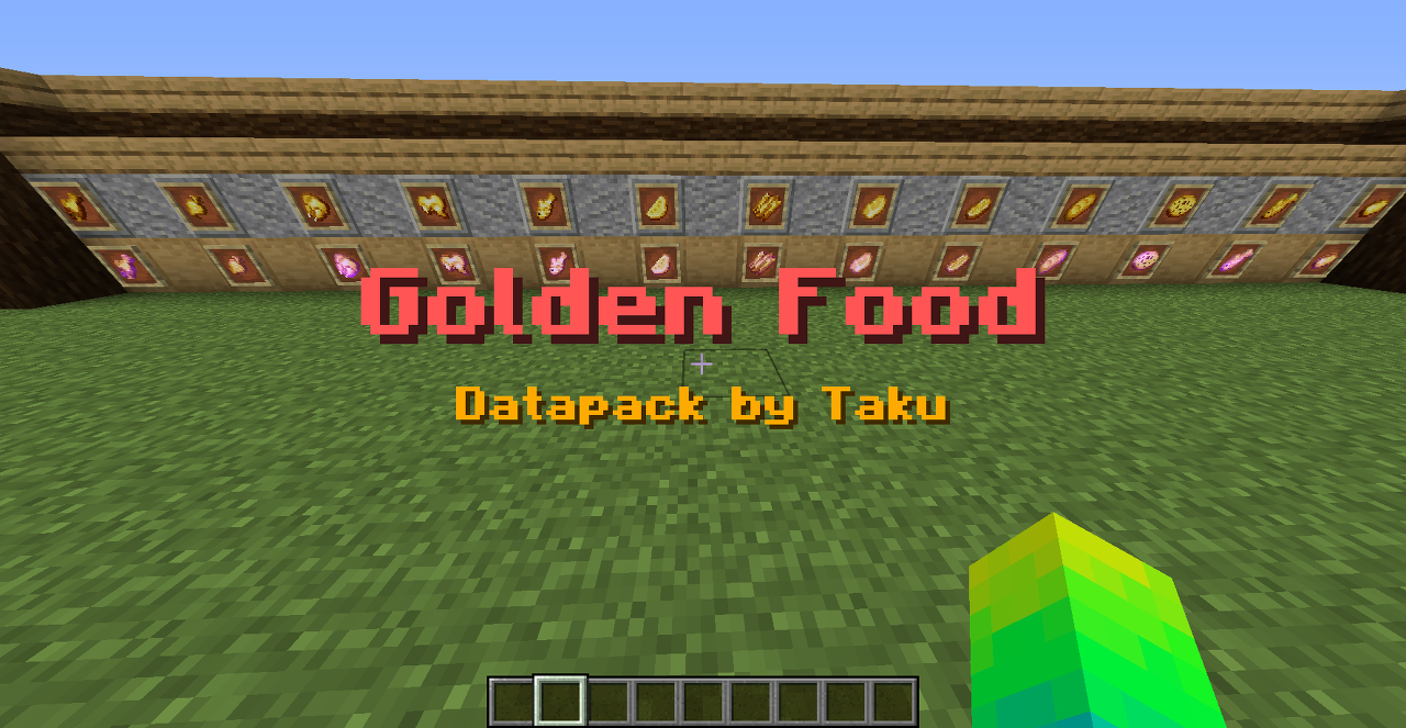 Golden Food Datapack by Taku Minecraft Data Pack