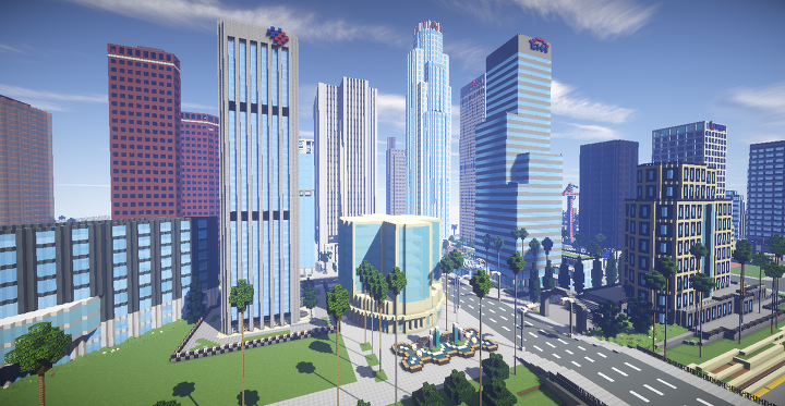 LOS ANGELES project postponed until June 2020 Minecraft Map