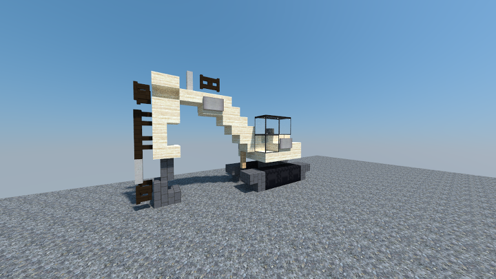 Caterpillar Excvators, 4 pack [With Download] Minecraft Map