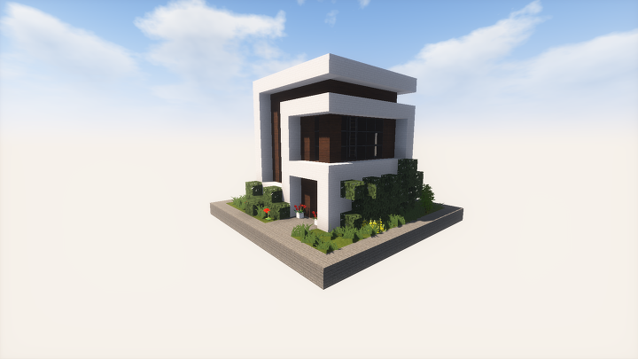 Minecraft Epic Modern House | 1.12 | + Texture Pack Minecraft Map