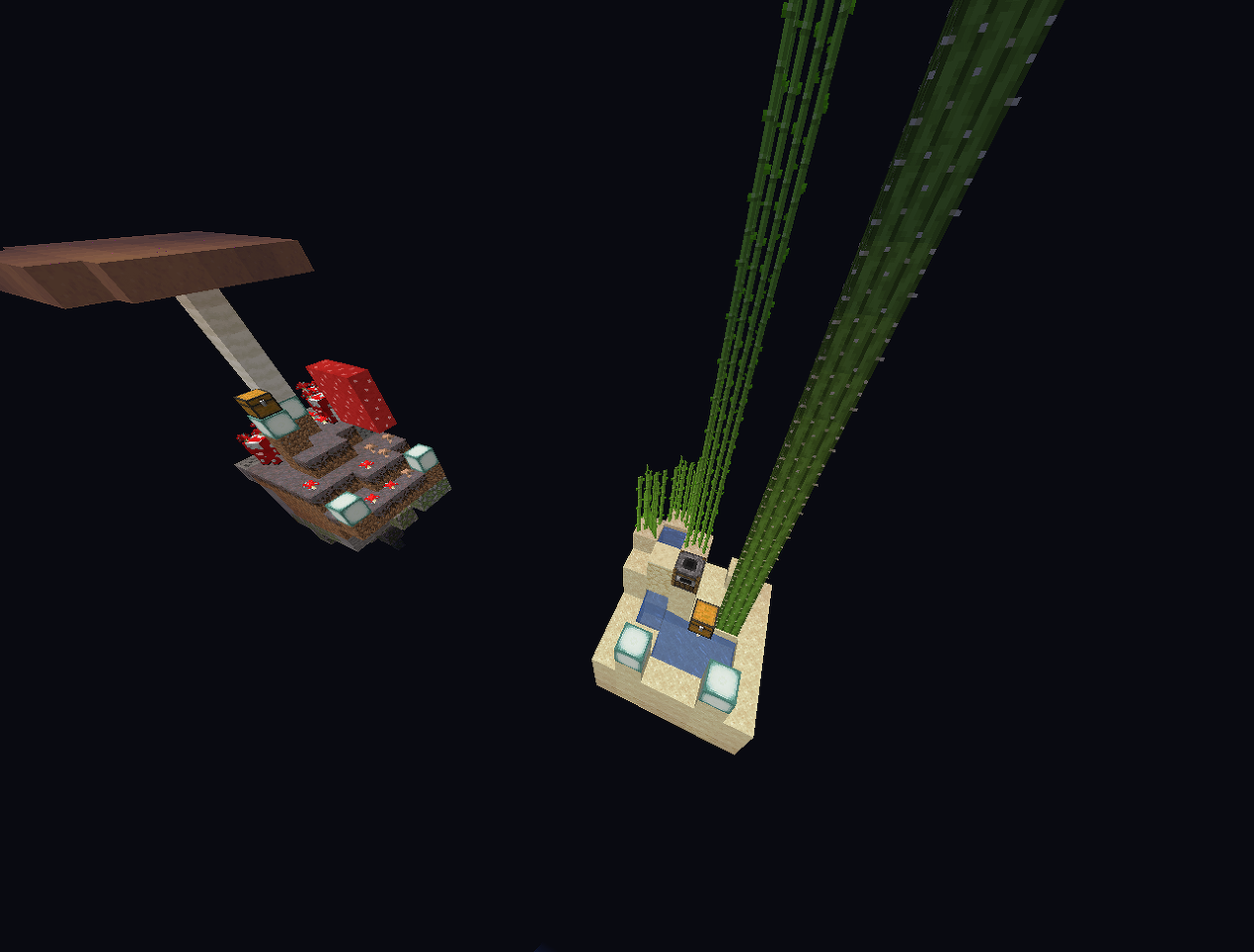 Skyblock Advanced mythic 0.6 More islands update Minecraft Map