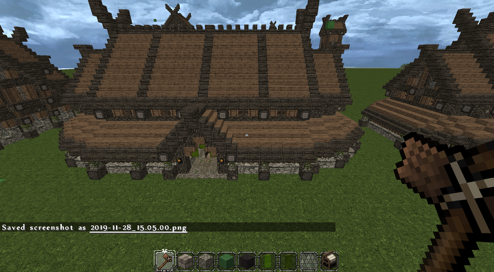 Norse Longhouse Minecraft Map
