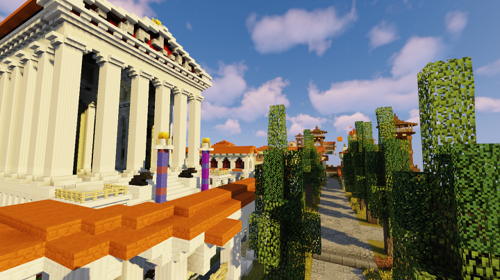 Roman City Minecraft Map