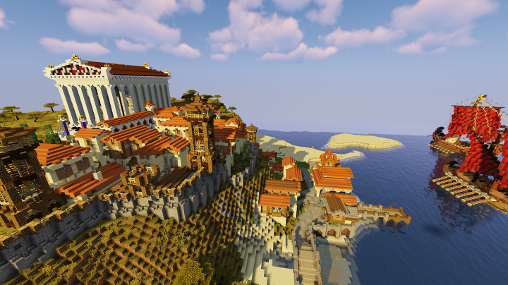 Roman City Minecraft Map