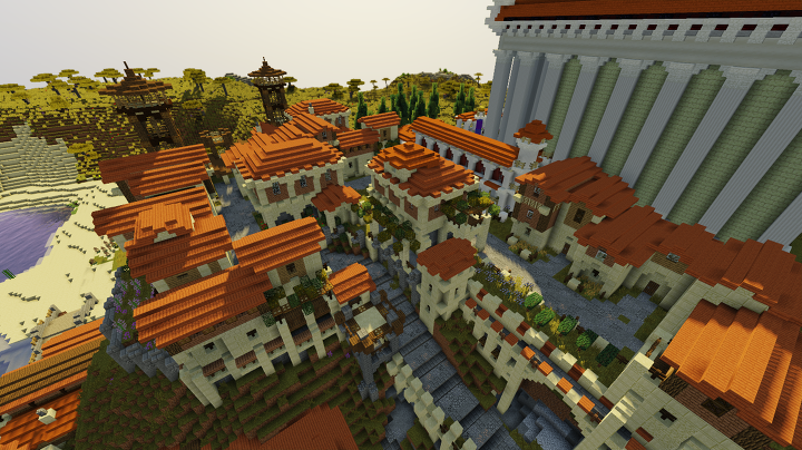 Roman City Minecraft Map