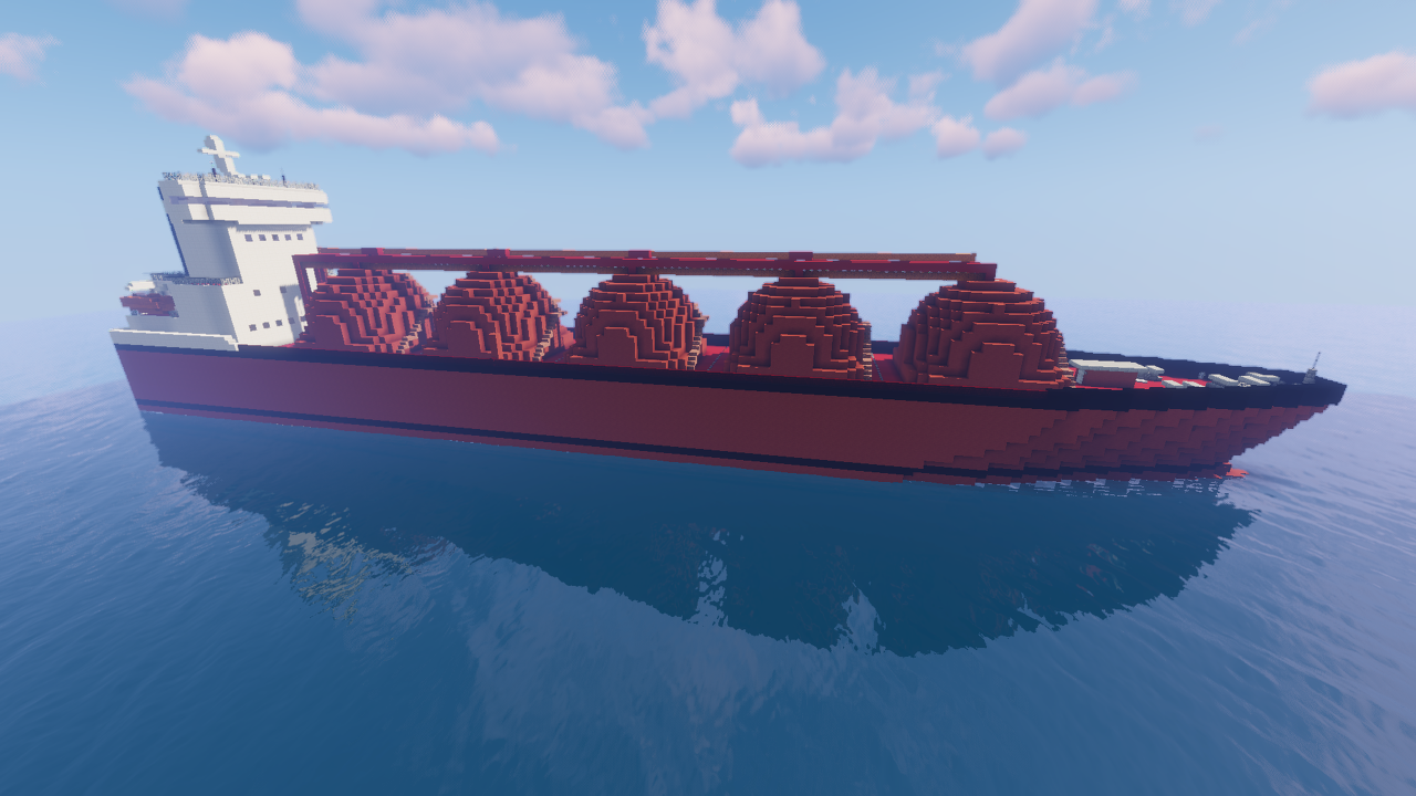 LNG gas Tanker Minecraft Map