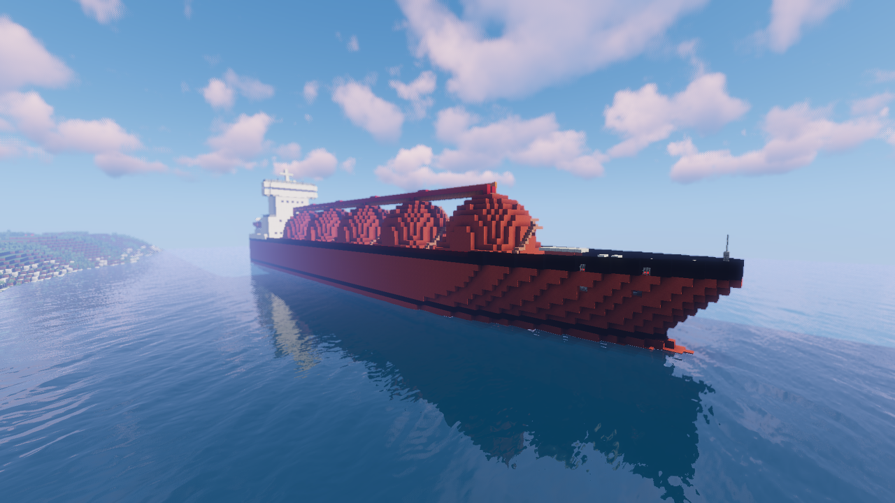 LNG gas Tanker Minecraft Map