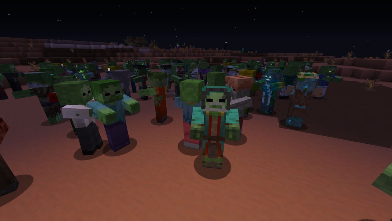 RANDOMISED UNDEAD - Over 1000+ Vanilla Style Undead Minecraft Texture Pack