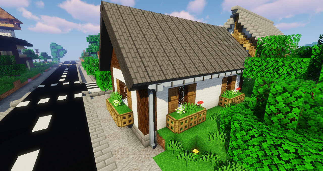 Macaw's Roofs (1.15.2, 1.15.1 , 1.14.4, 1.12.2) Minecraft Mod