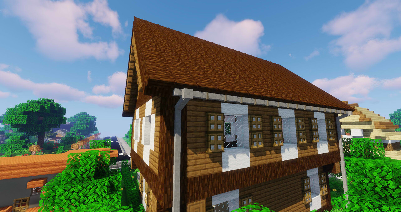 Macaw's Roofs (1.15.2, 1.15.1 , 1.14.4, 1.12.2) Minecraft Mod