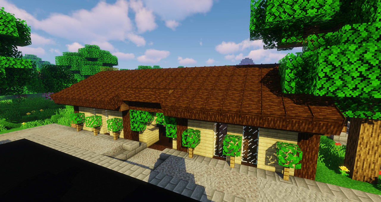 Macaw's Roofs (1.15.2, 1.15.1 , 1.14.4, 1.12.2) Minecraft Mod