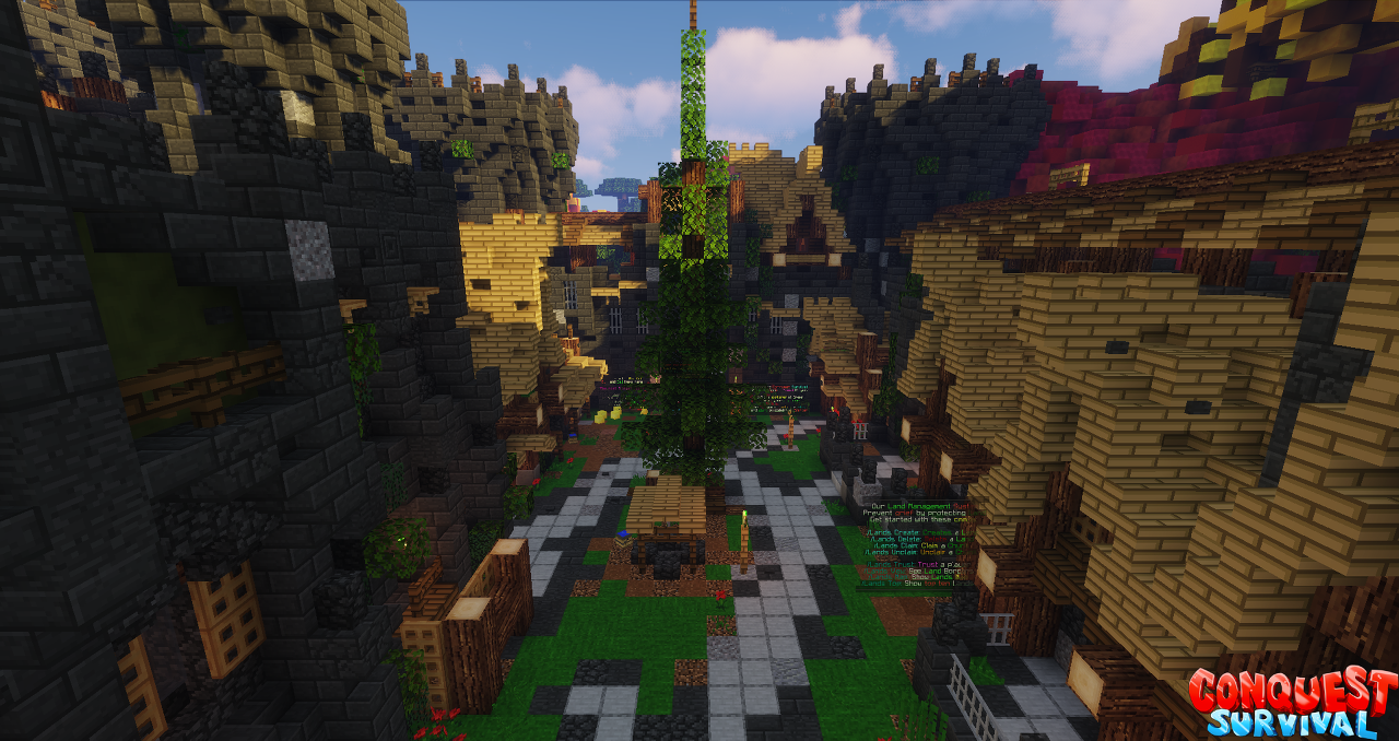 Conquest Survival - 1.14.4 Semi-Vanilla Survival Minecraft Server