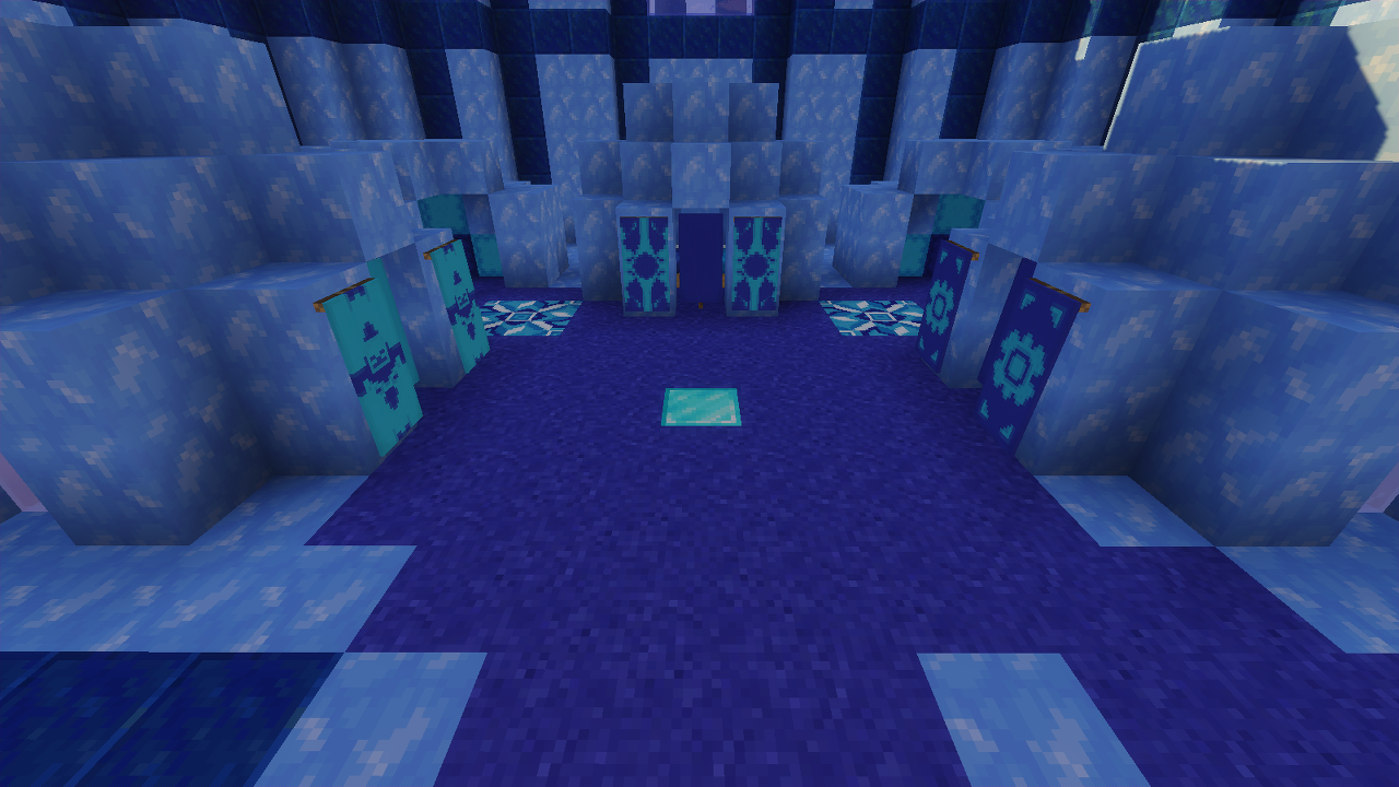Discovery of the Diamond Temple Minecraft Map