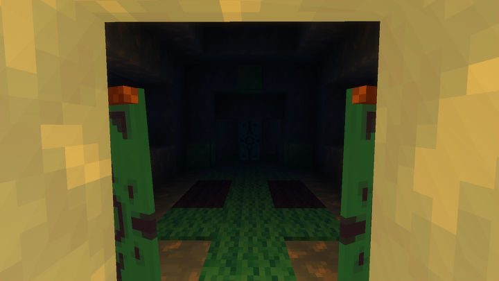 Discovery of the Diamond Temple Minecraft Map