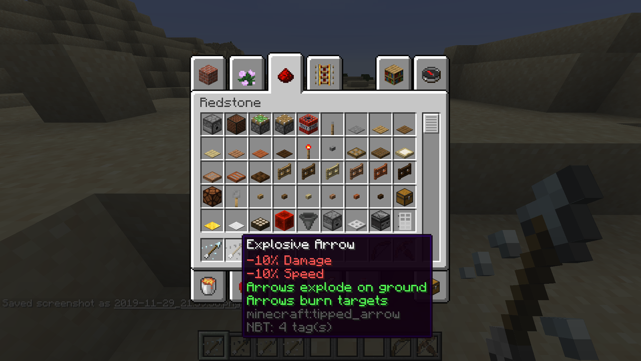Varied Arrows Minecraft Data Pack