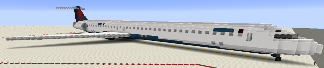 MD-88 & MD-90 Minecraft Map