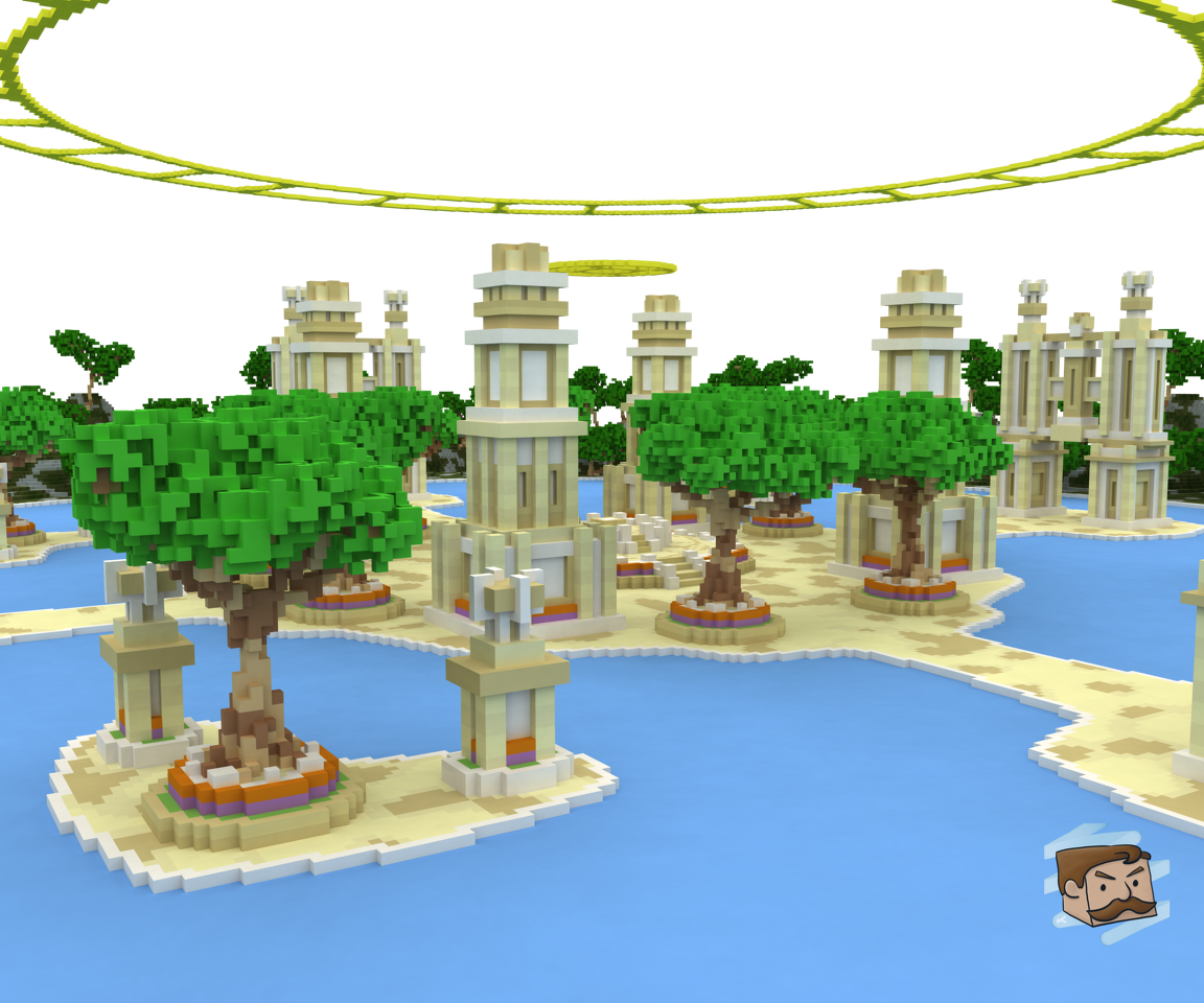 Giant 600x600 Lobby Minecraft Map