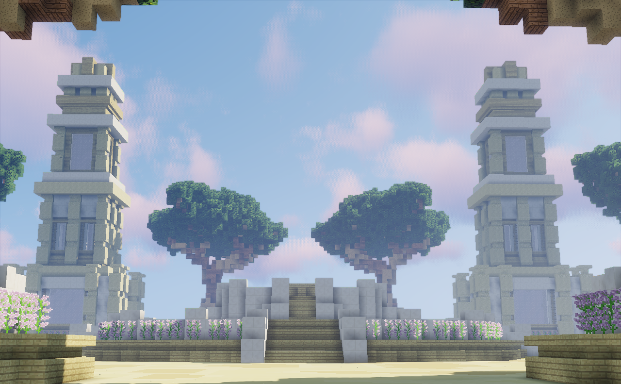 Giant 600x600 Lobby Minecraft Map