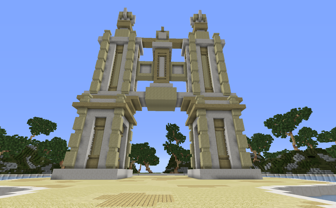 Giant 600x600 Lobby Minecraft Map