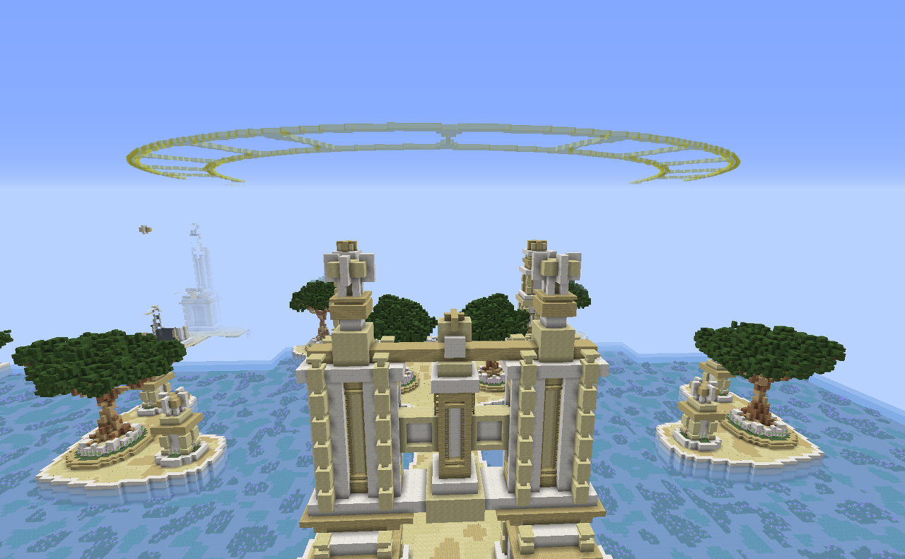 Giant 600x600 Lobby Minecraft Map
