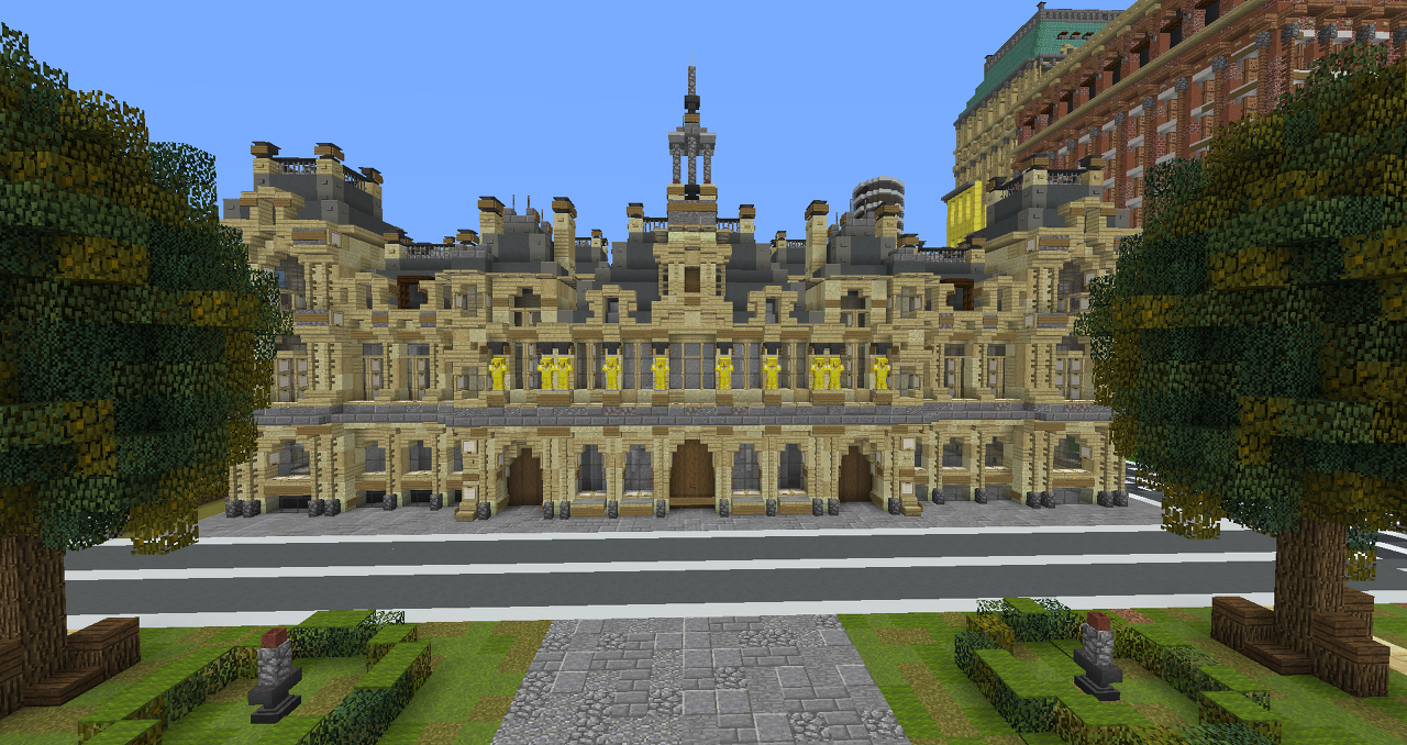 Hôtel de ville de Paris Minecraft Map
