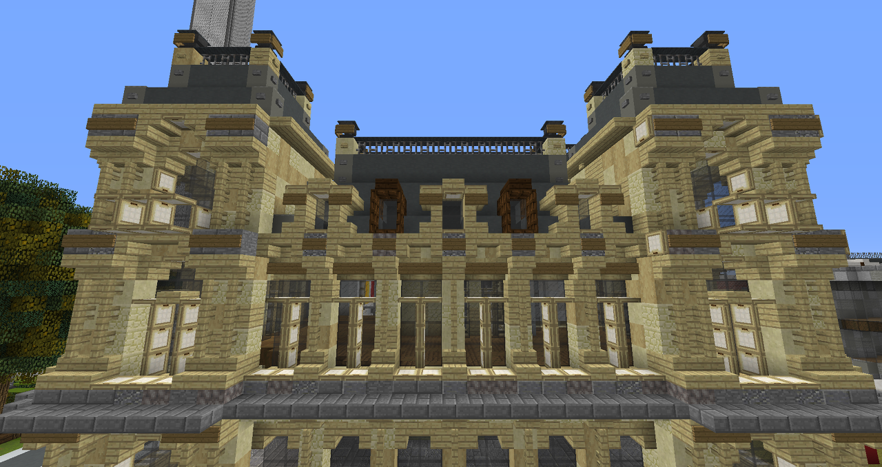 Hôtel de ville de Paris Minecraft Map