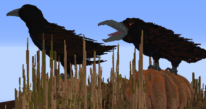 "Halloween Ravens" Minecraft Map