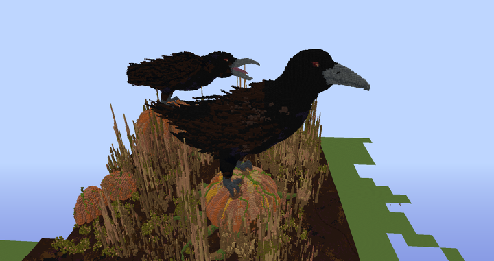 "Halloween Ravens" Minecraft Map