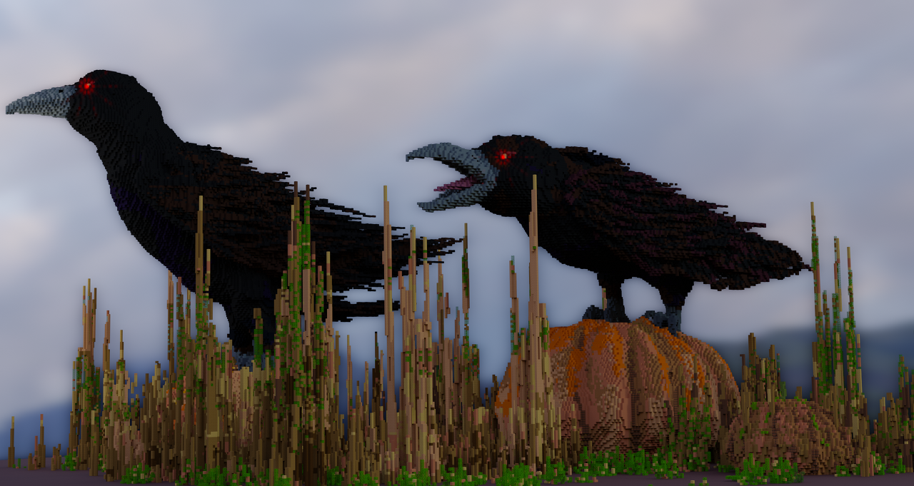 "Halloween Ravens" Minecraft Map