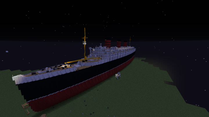 queen mary Minecraft Map