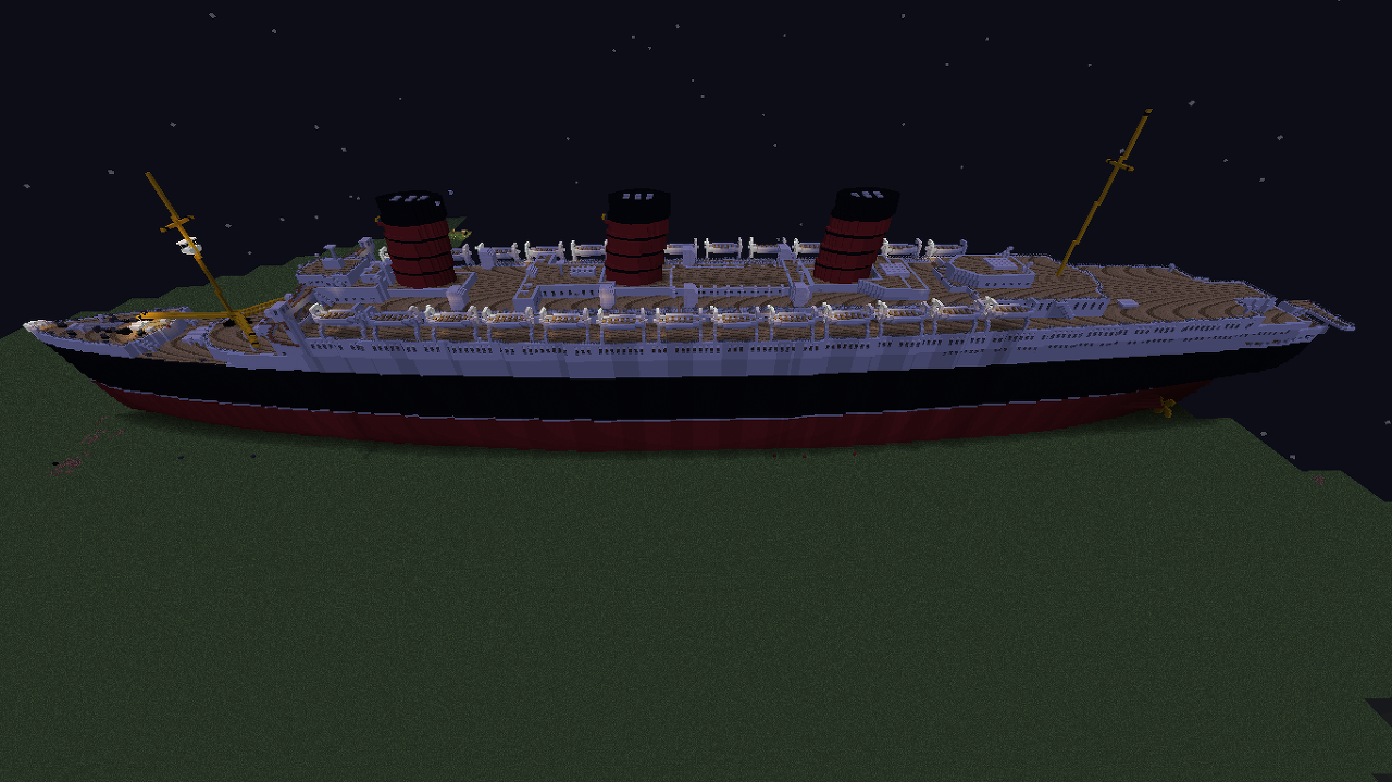 queen mary Minecraft Map