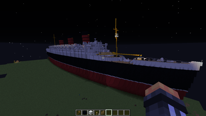 queen mary Minecraft Map