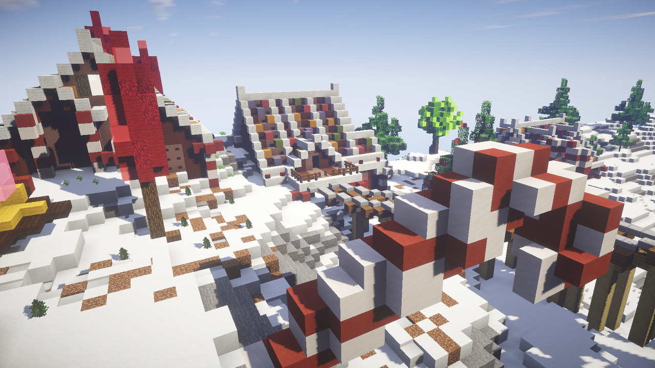 Santa's Workshop Minecraft Map