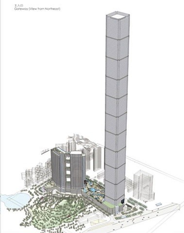 Future City Tower (Megatall Skyscraper) Shenzhen, China Minecraft Map