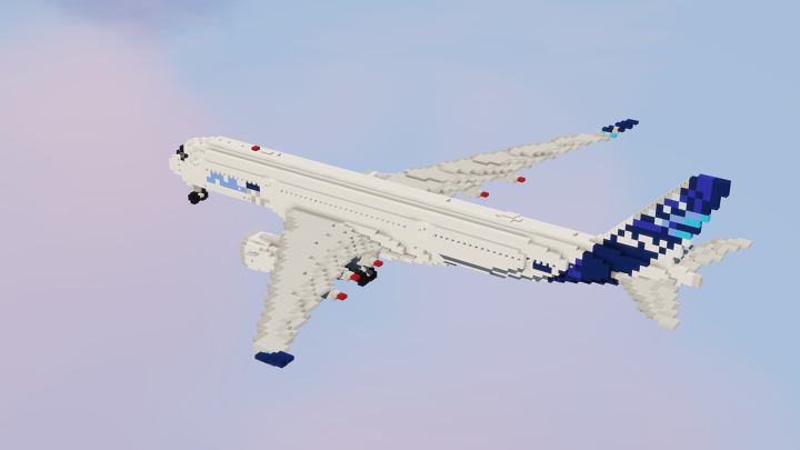 Airbus A350-900 | DOWNLOAD Minecraft Map
