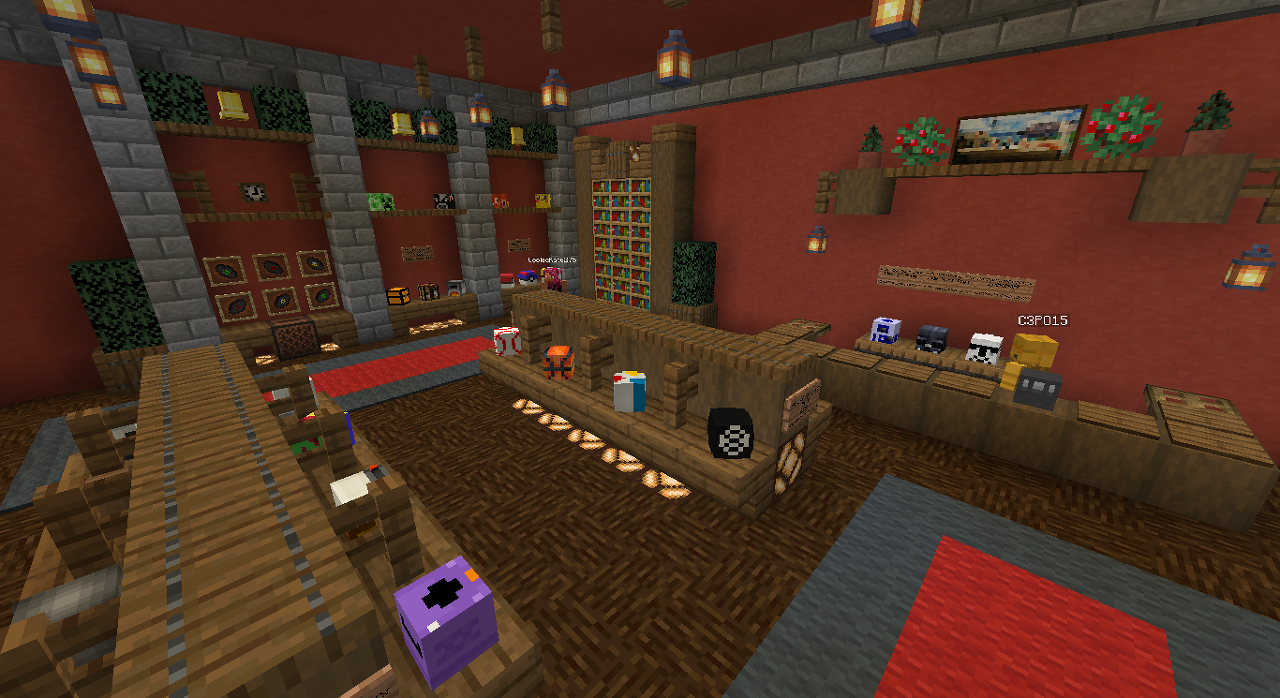 Fantasia's 9th Annual Christmas Build Competition Spawn Minecraft Map