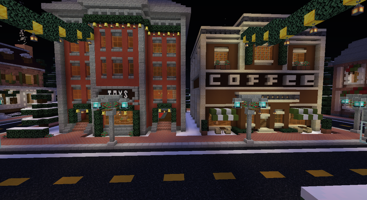 Fantasia's 9th Annual Christmas Build Competition Spawn Minecraft Map