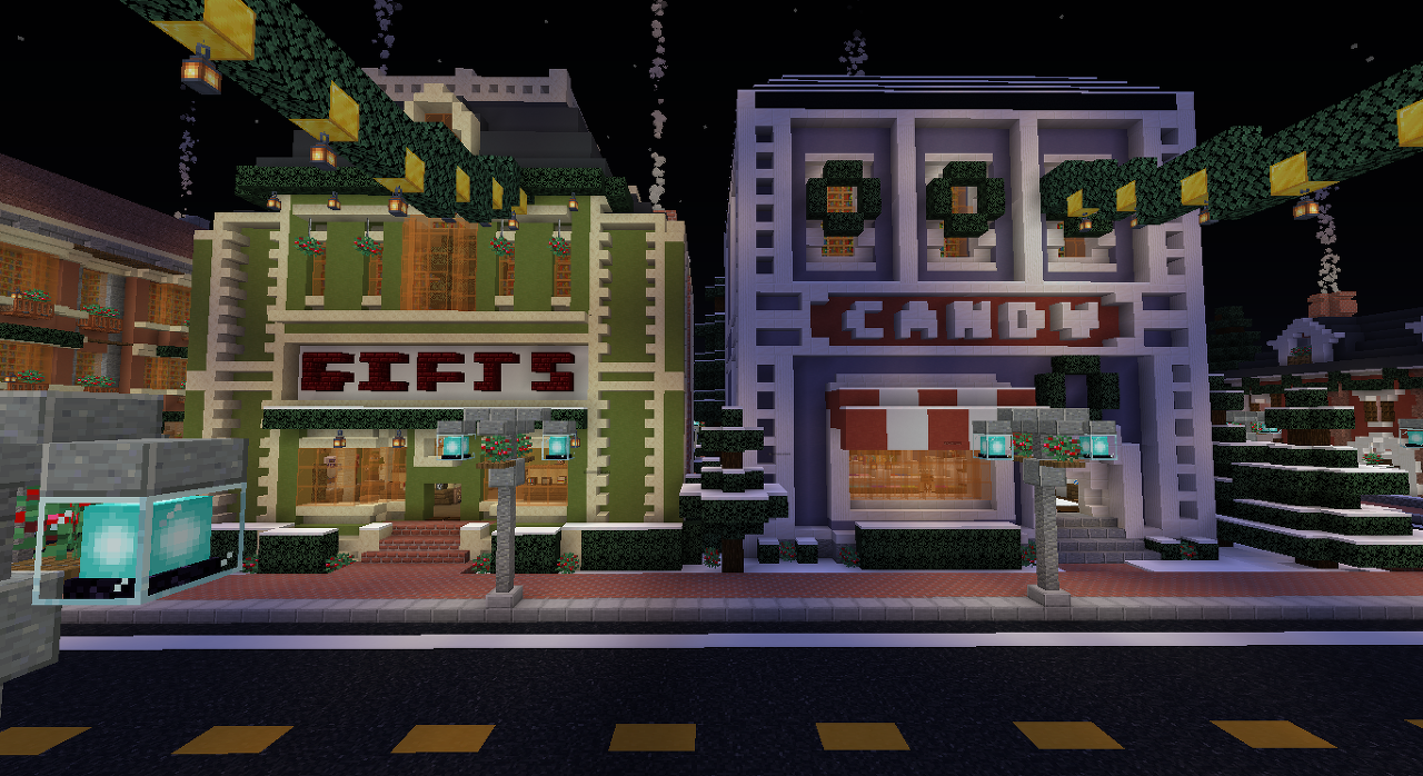 Fantasia's 9th Annual Christmas Build Competition Spawn Minecraft Map