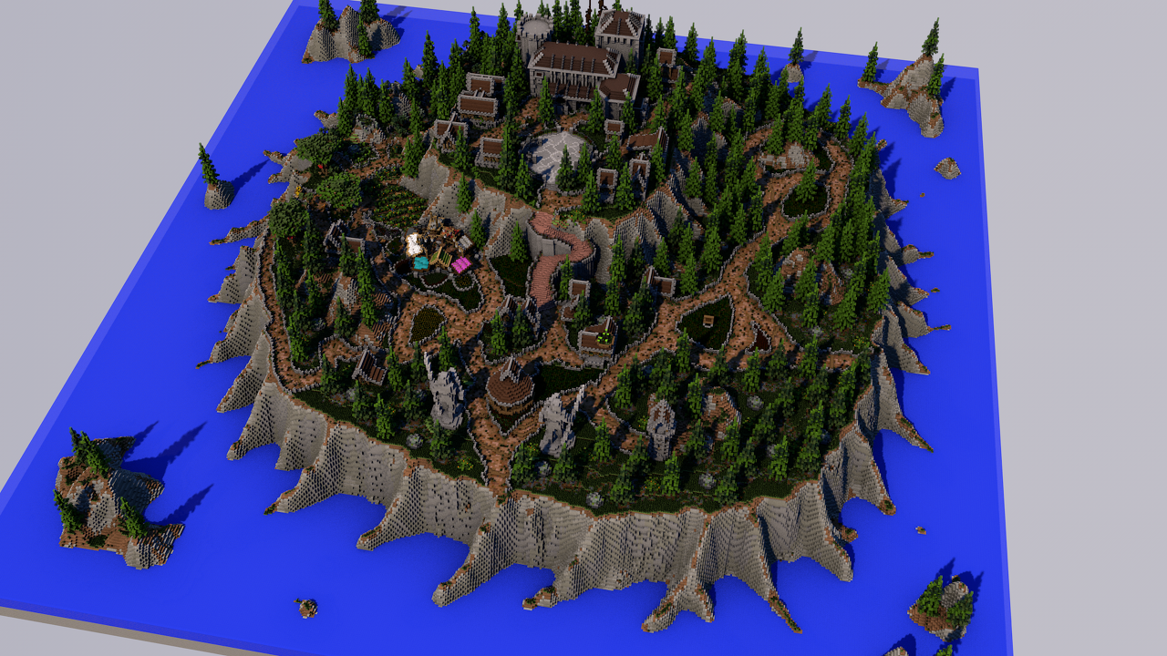 Drapal | City spawn Minecraft Map