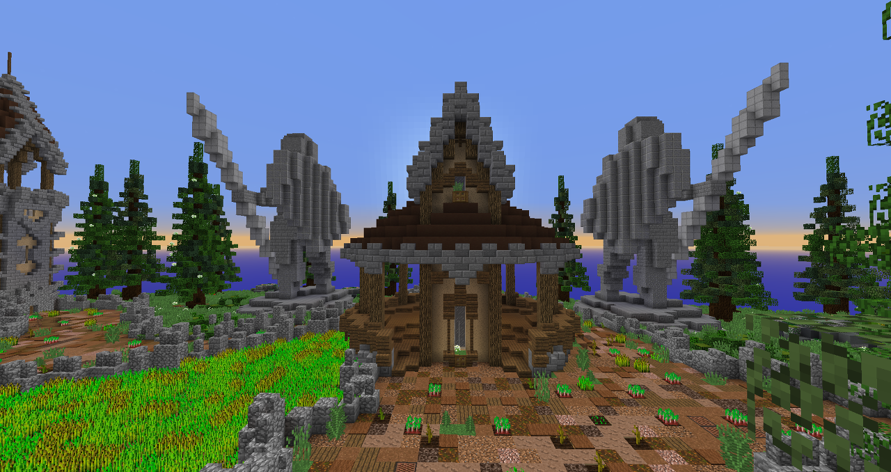 Drapal | City spawn Minecraft Map