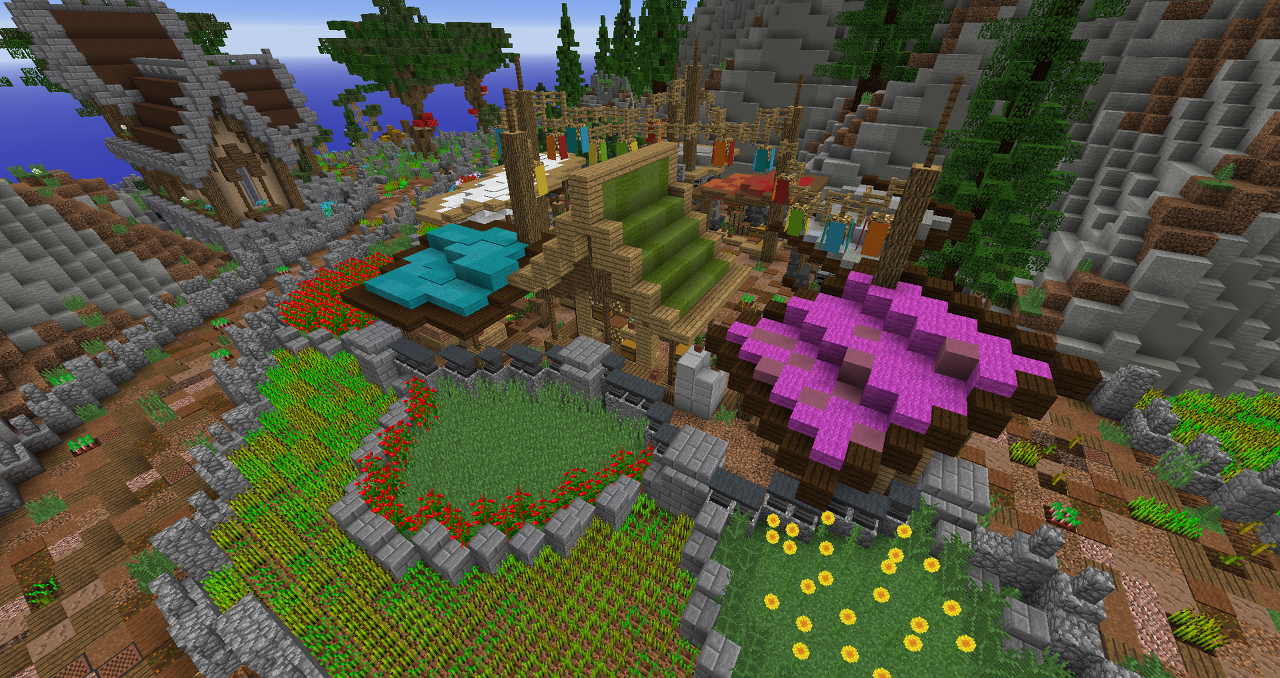 Drapal | City spawn Minecraft Map