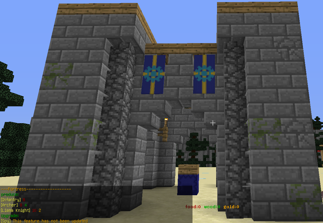 AOE2 - real time strategy game - can play with AI or player Minecraft Map